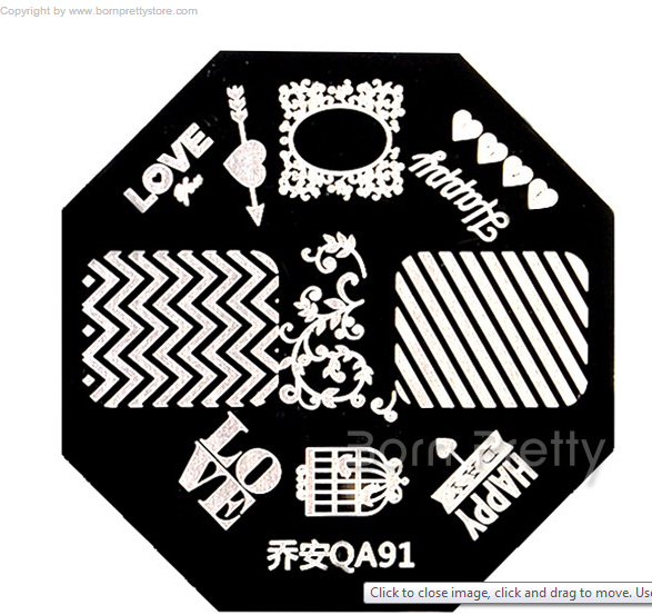Born Pretty Store QA91 Stamping Plate Review | Monismani