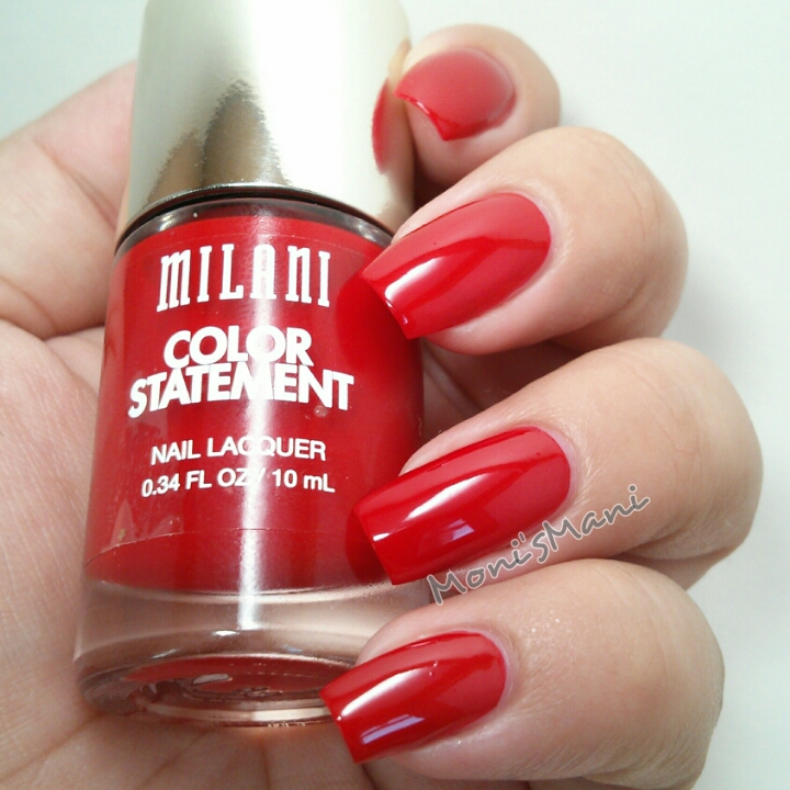 Milani Colorstatement Modern Rouge, Red Label and Iconic Red | Monismani