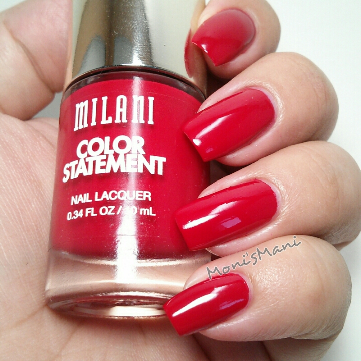 Milani Colorstatement Modern Rouge, Red Label and Iconic Red | Monismani